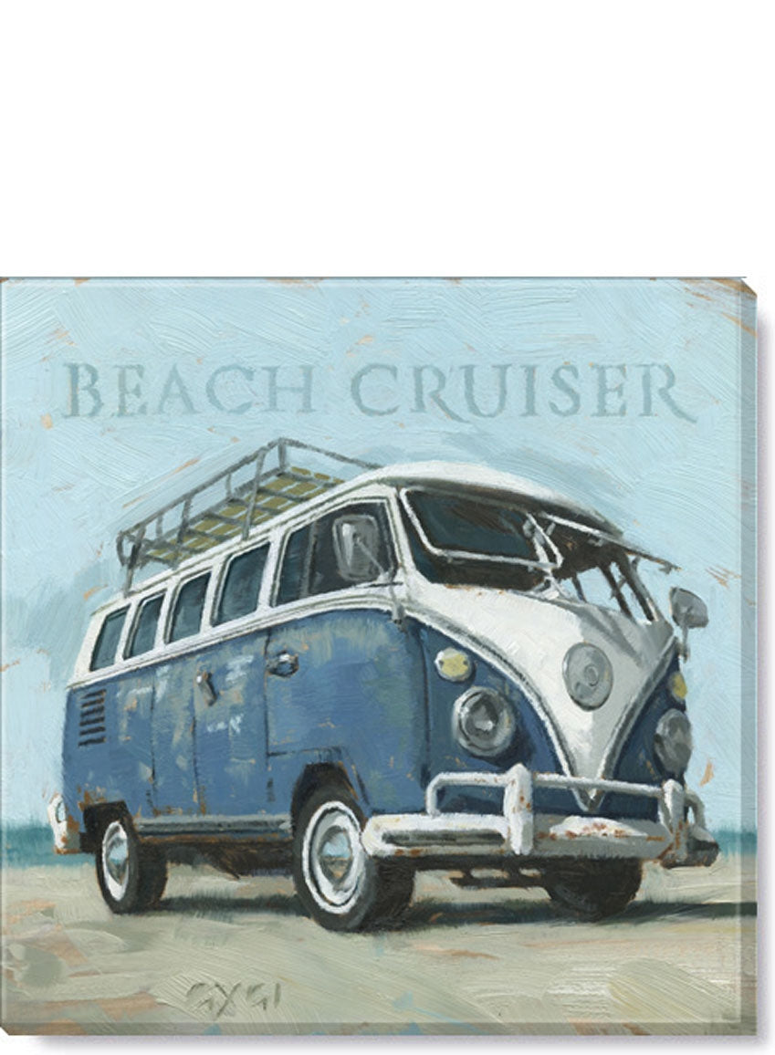 Beach Bus Canvas Print | Coastal Decor | Wall Art– Squan Trading Company