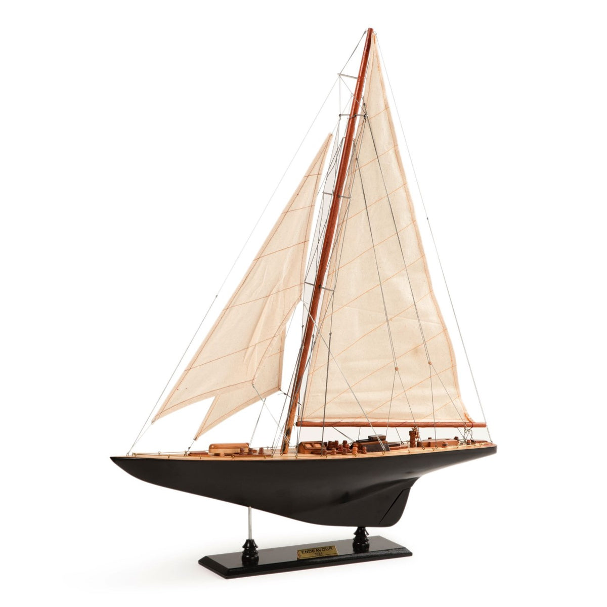 Endeavour J Class Yacht Model Sailboat |Nautical Decor | Home Accessor ...