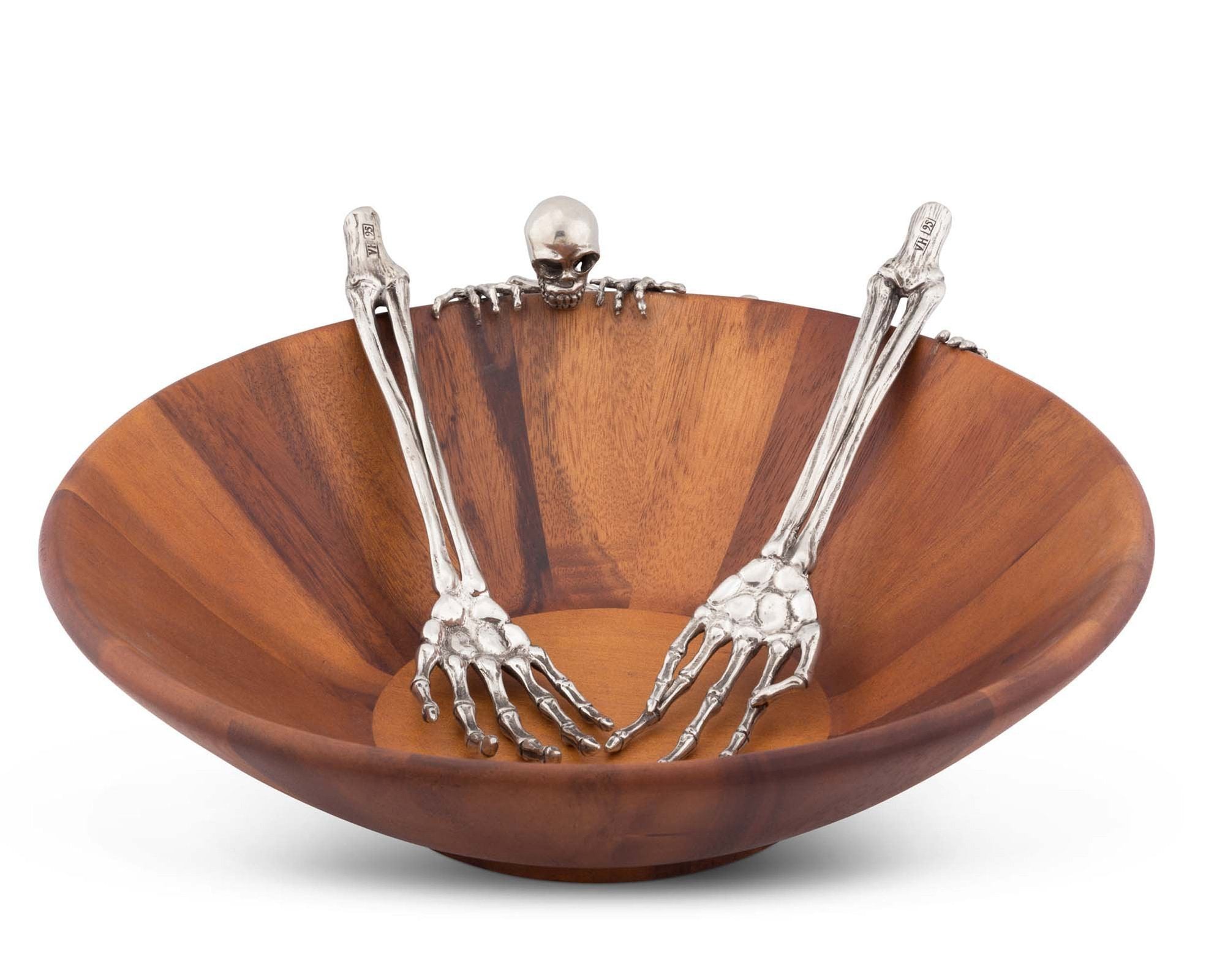 Skeleton Salad Bowl | Seasonal | Halloween– Squan Trading Company
